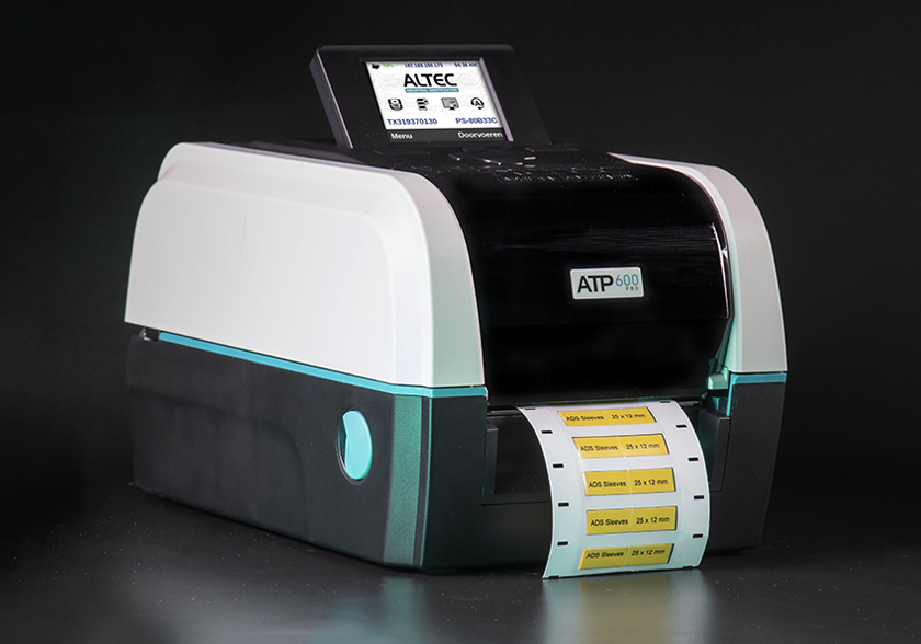 ATP-labelprinter, altijd een goed idee - ALTEC industrial identification NV