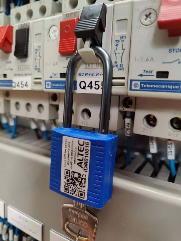 Eigen QR-codes drukken op uw veiligheidsslot - ALTEC industrial ...