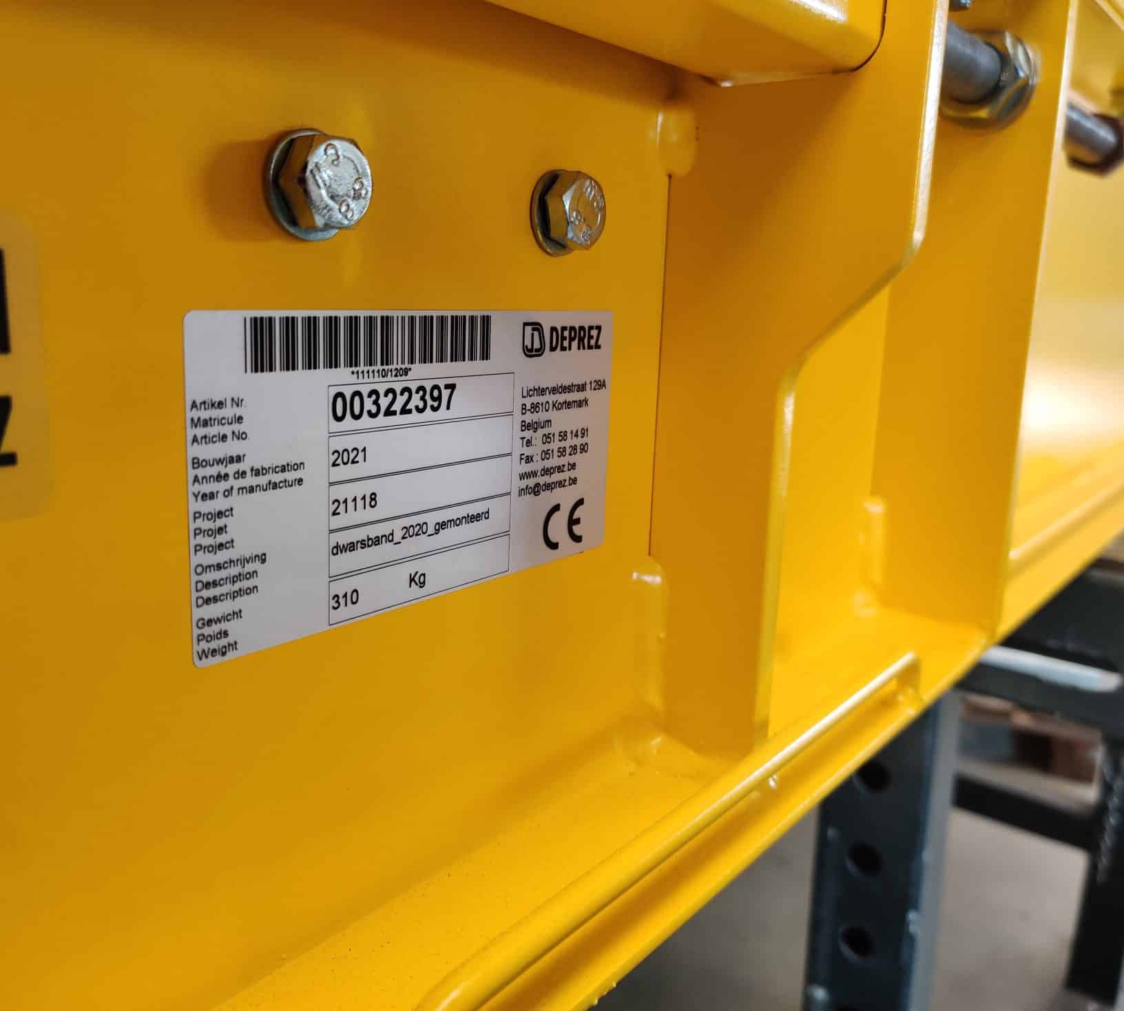 Deprez Construct - ALTEC industrial identification NV